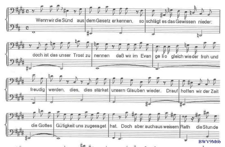 Cantata BWV 9 - Examples from the Score with Commentary